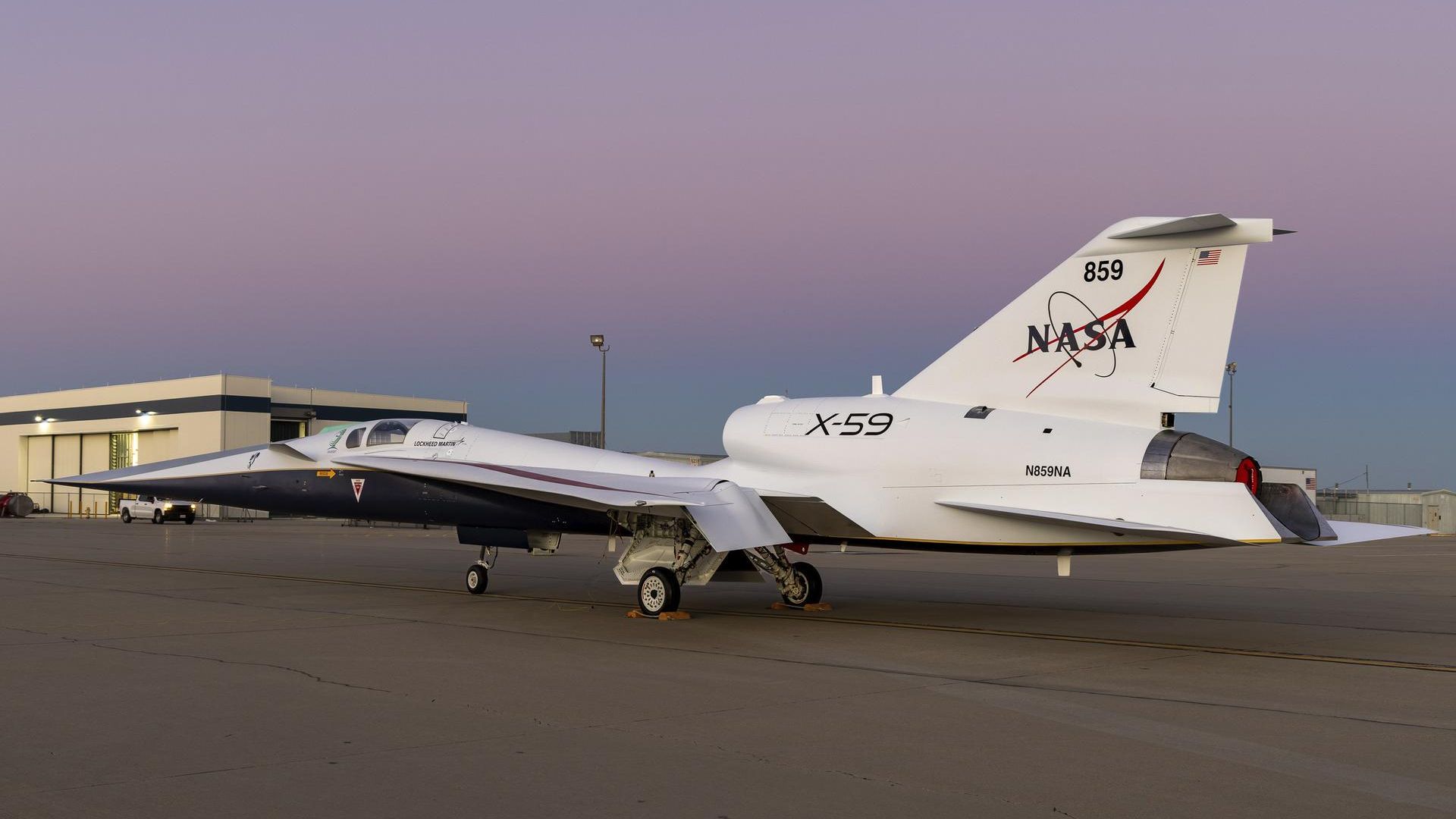 NASA's X-59 'quiet' supersonic jet aces key 'cruise control' test ahead ...