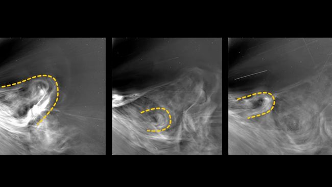 Watch eerie 'UFOs' and a solar 'cyclone' take shape in stunning new ESA ...