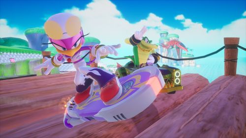 Sonic driving a car in Sonic Racing: Crossworlds makes perfect sense ...