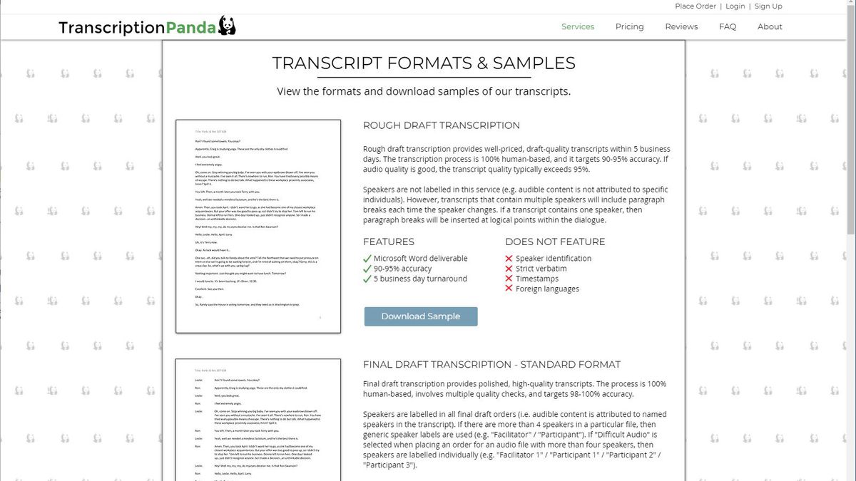 Transcription Panda review | TechRadar