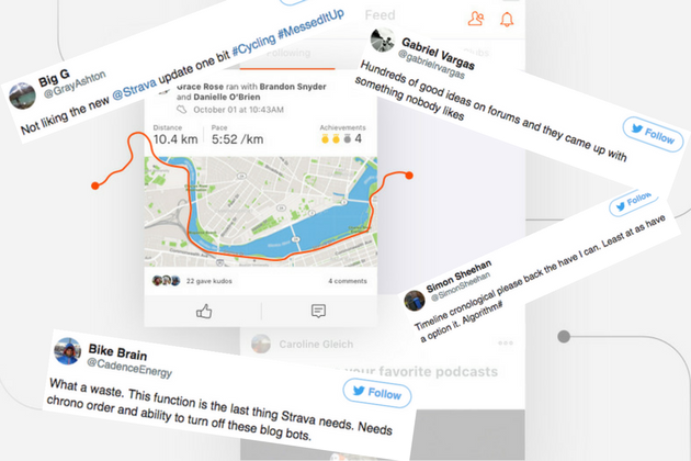 Strava has just launched a new update, and some users really, really ...