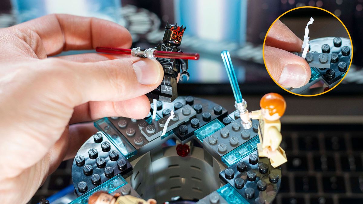 How to create Star Wars effects in Photoshop – add Lightsabers to toy ...