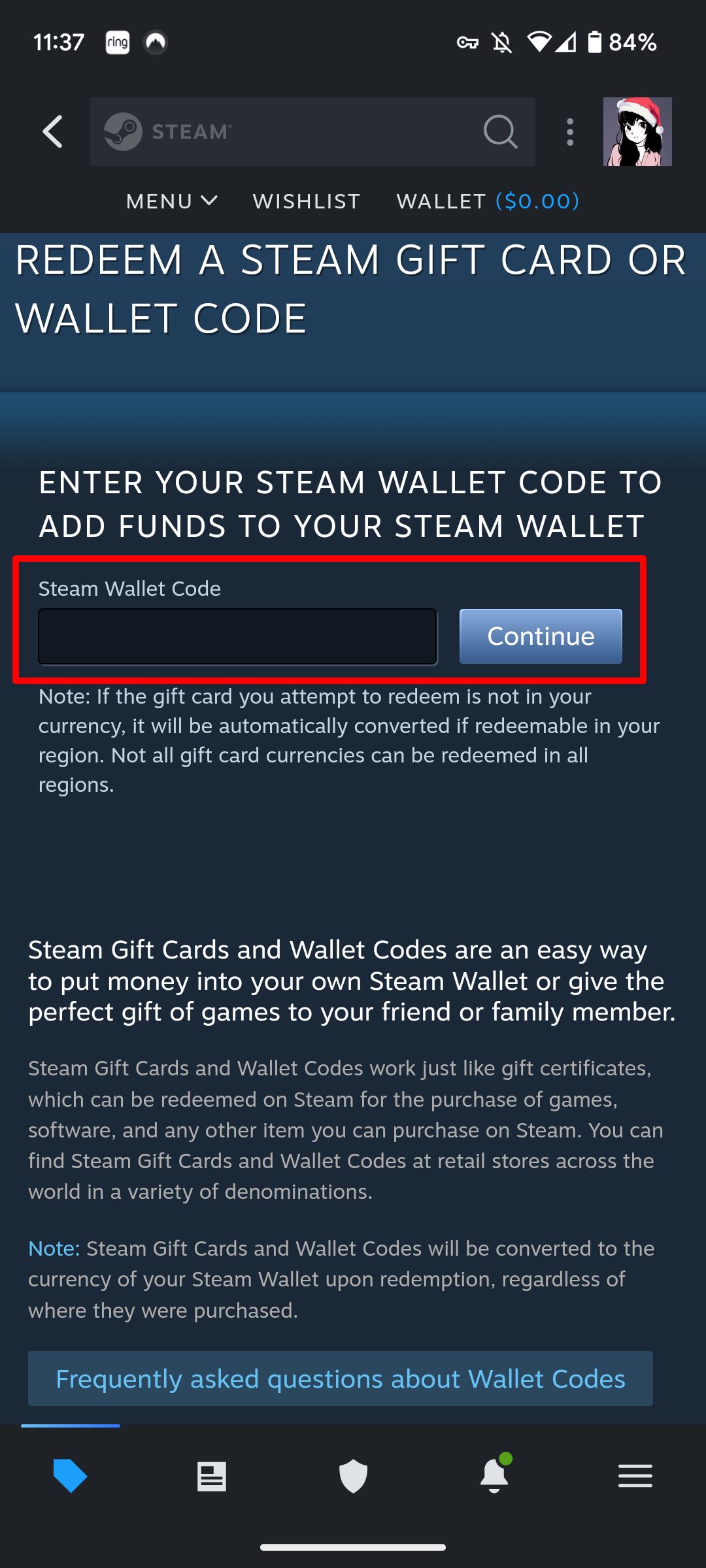 How to redeem Steam keys and wallet codes on Android | Laptop Mag