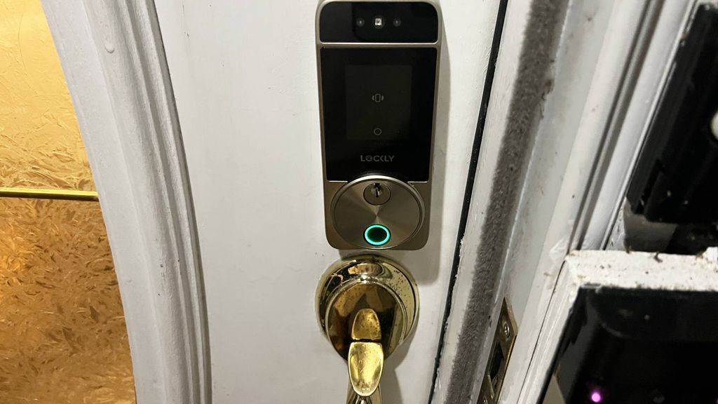 Lockly Visage smart lock review: Facial and fingerprint recognition ...