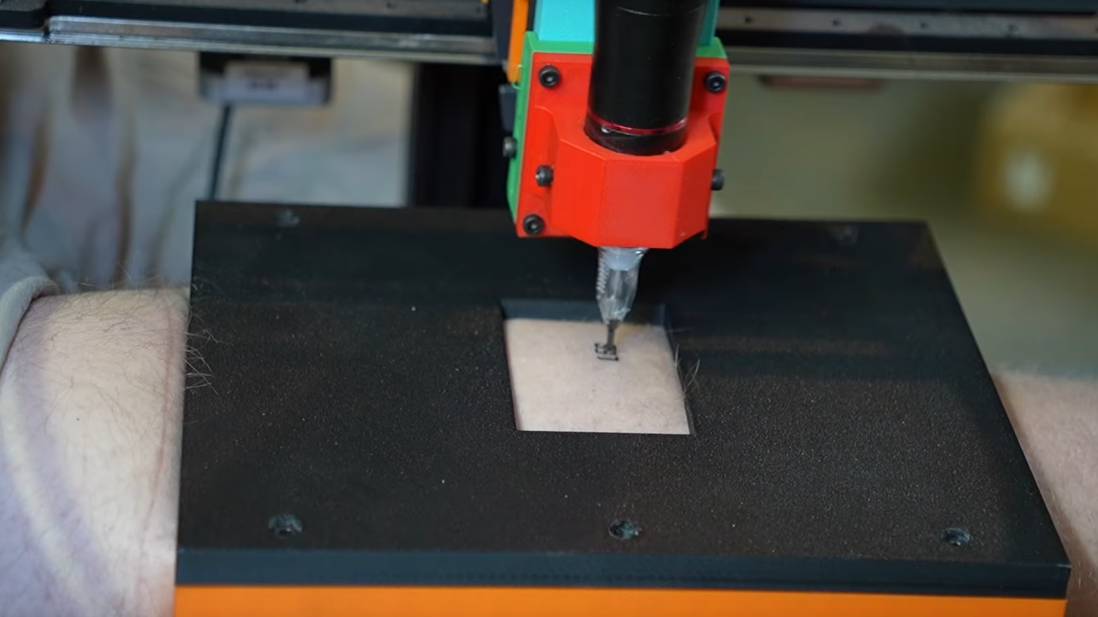Engineer turns old 3D printer into a tattoo gun that you definitely ...