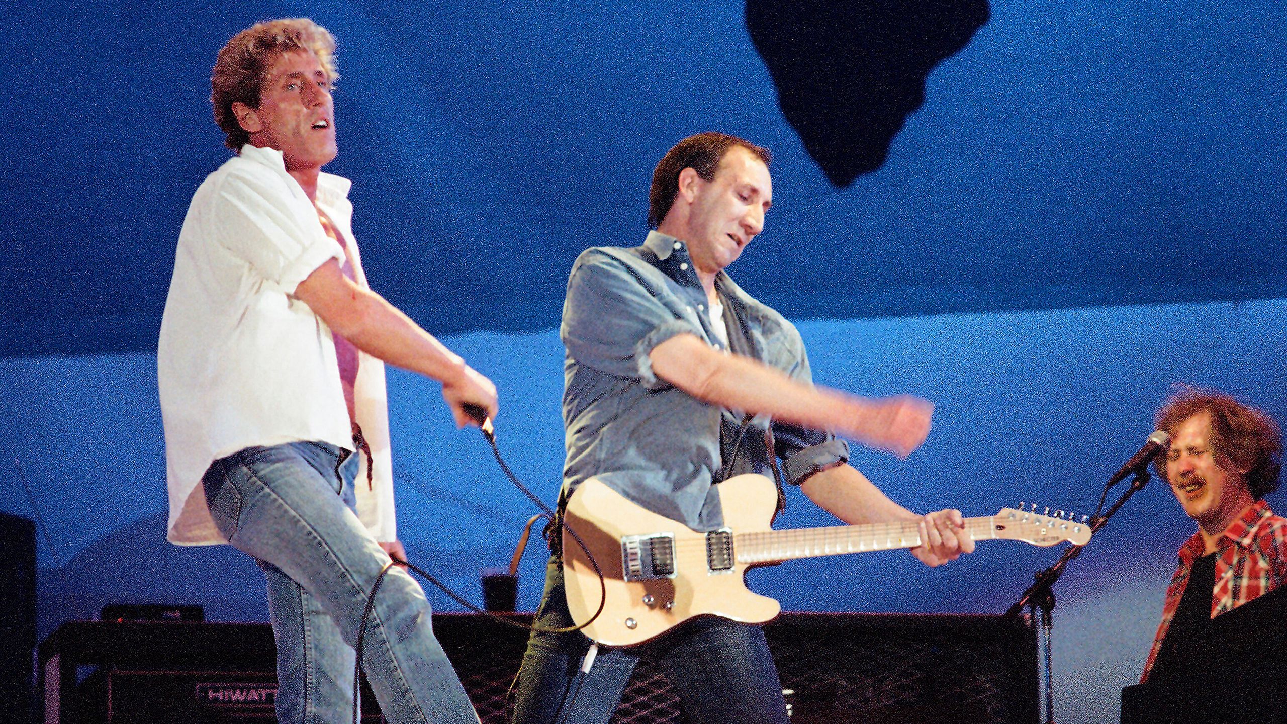"When we did Live Aid, we could barely play. Queen were in the middle ...
