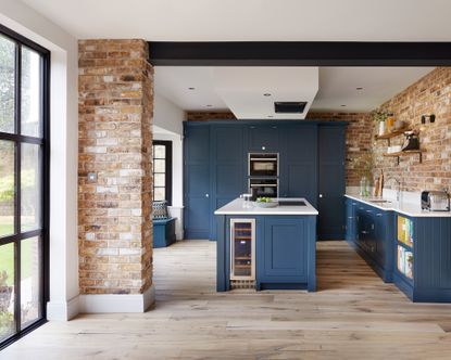 This kitchen fuses classical cabinetry and industrial design | Homes ...