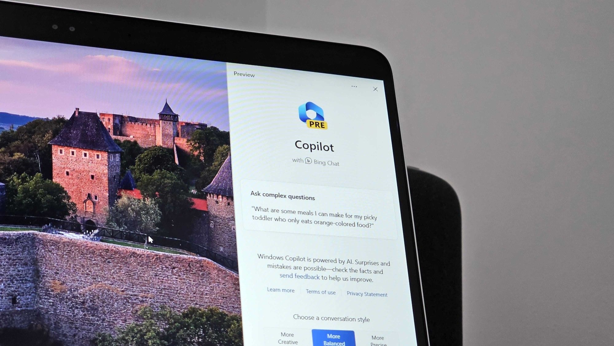 Microsoft wants Copilot to automatically open at startup on Windows 11 PCs with wide screens ...