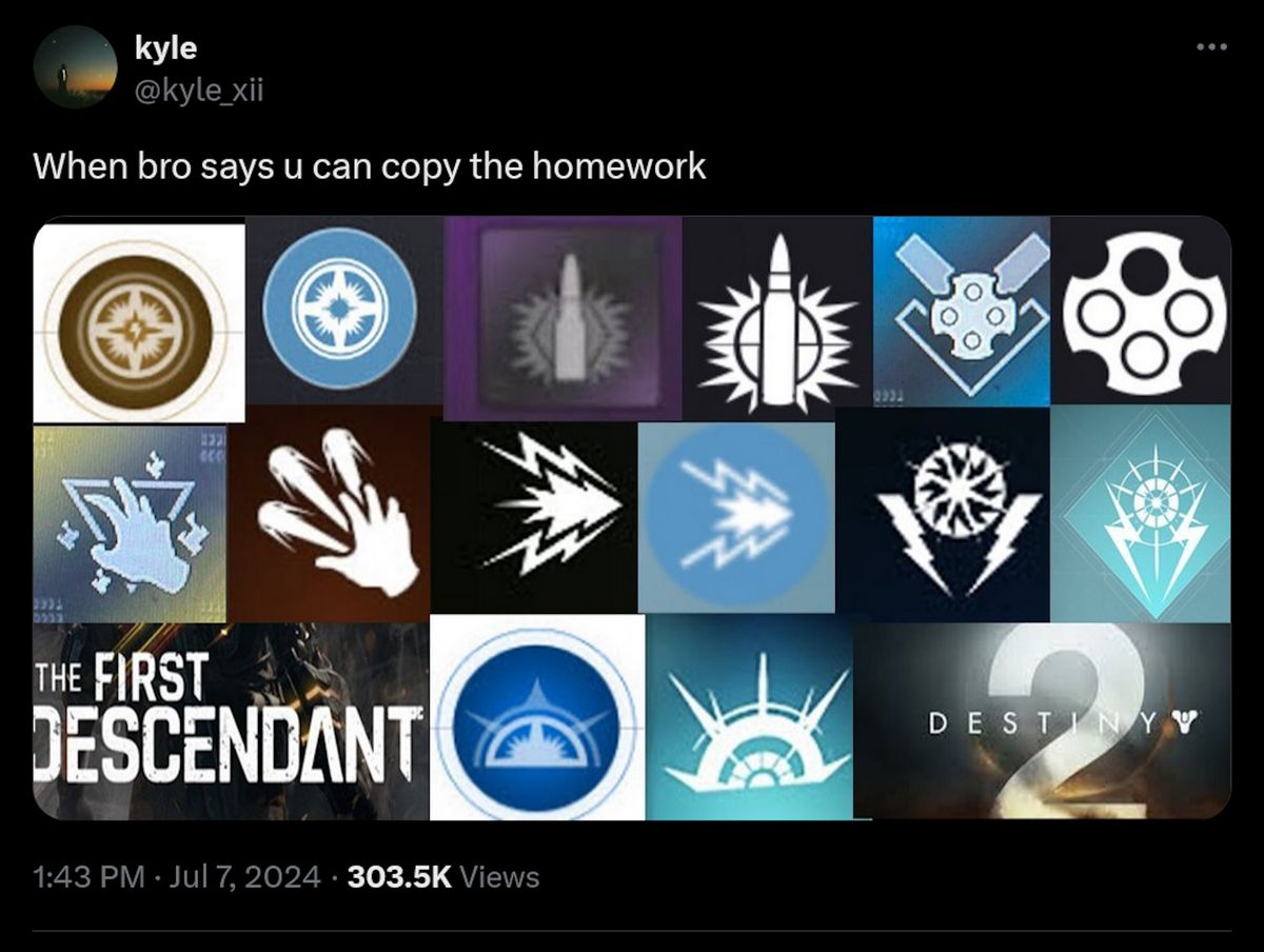 The First Descendant contains icons from Destiny 2, and one theory ...