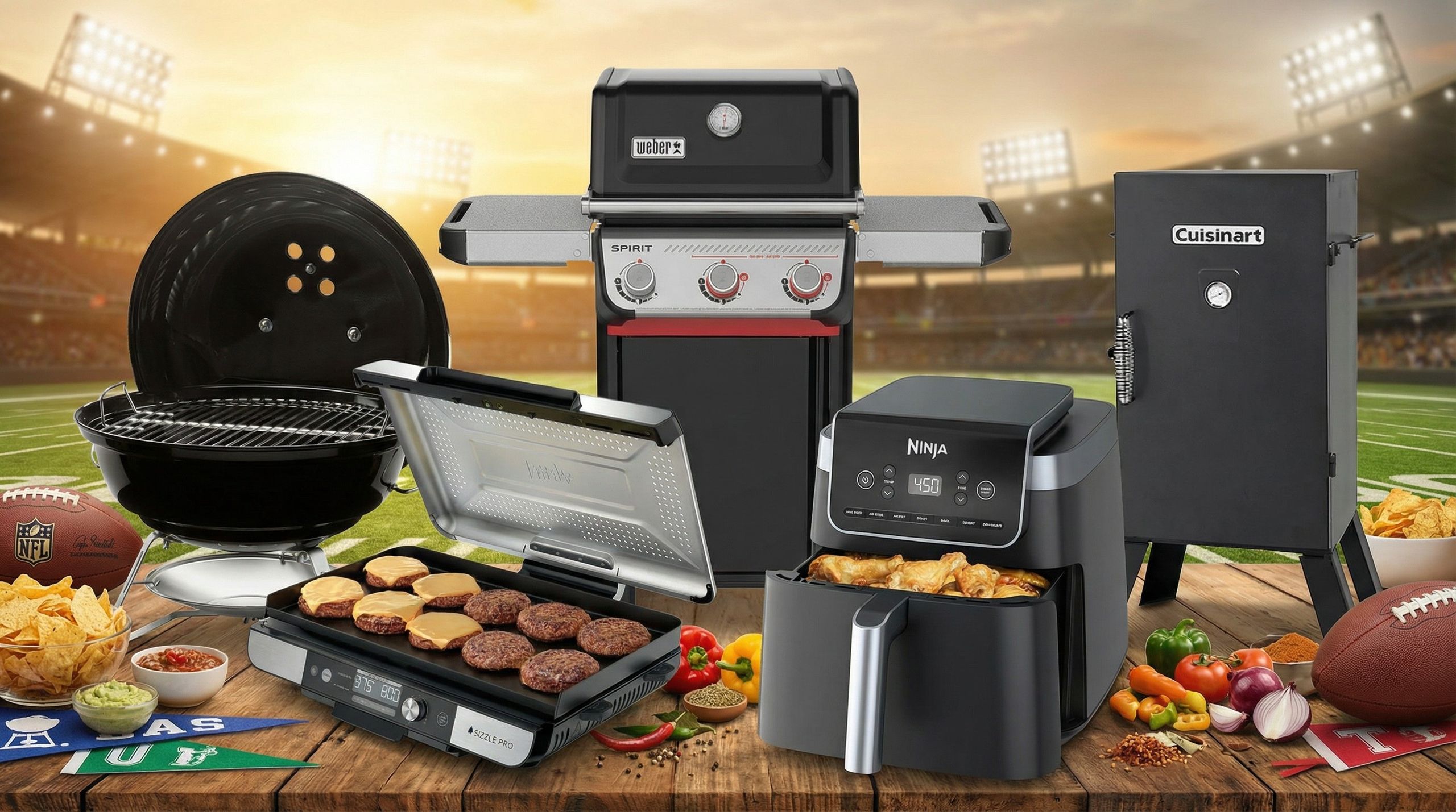 Score big on Super Bowl deals from Ninja, Weber and Traeger — shop air ...