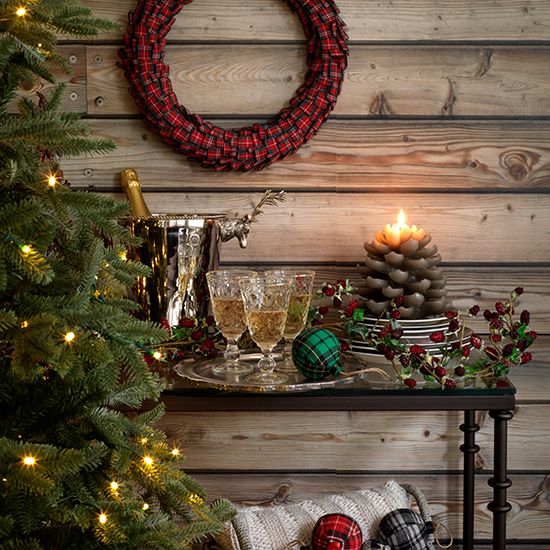 Country Christmas table ideas | Ideal Home