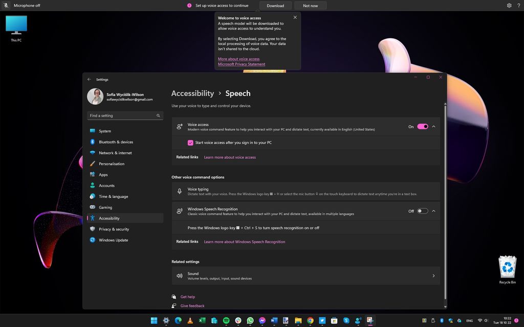 How to use the improved Voice Access feature to control Windows 11 ...