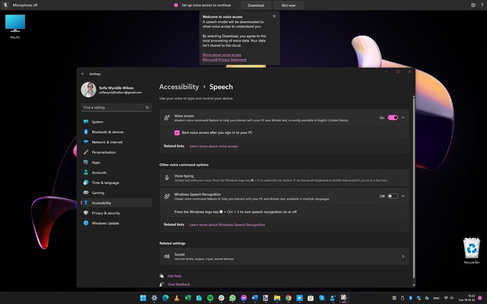 How to use the improved Voice Access feature to control Windows 11 ...