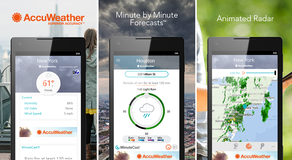 AccuWeather's revamped app brings to-the-minute forecasts to Windows 10 ...
