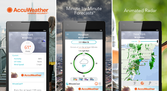 AccuWeather's revamped app brings to-the-minute forecasts to Windows 10 ...