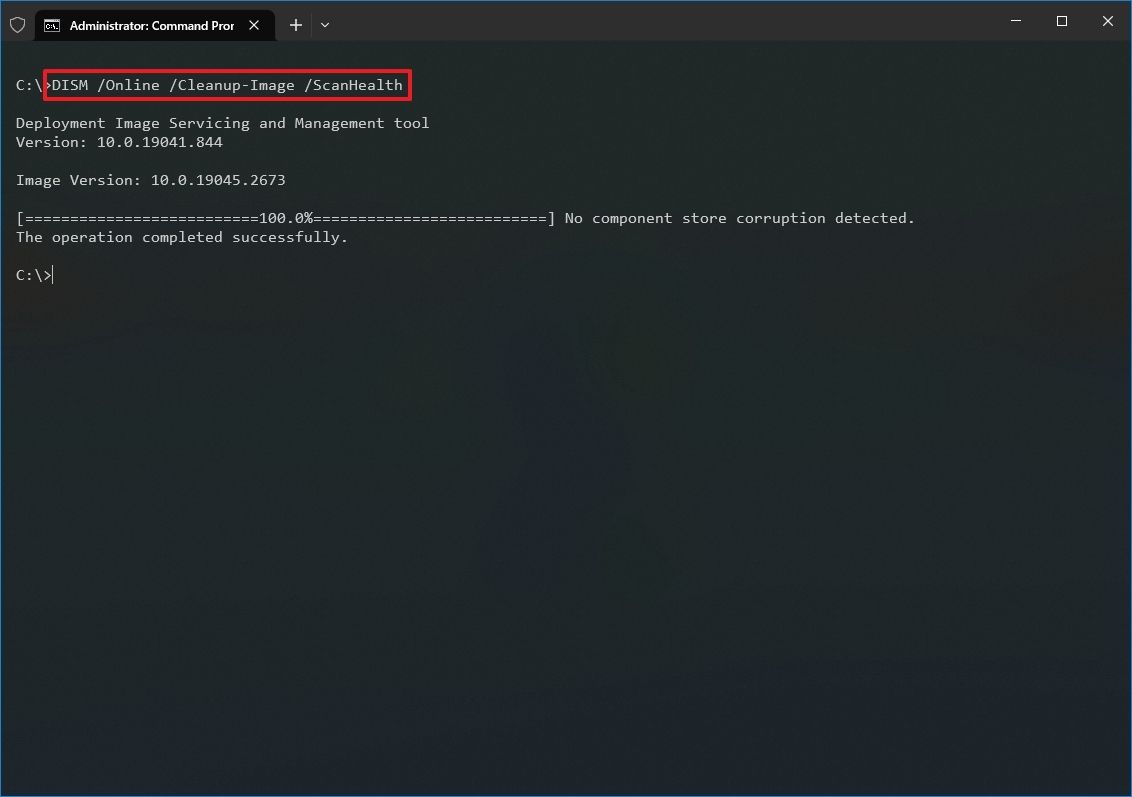 How to use DISM command tool to repair Windows 10 image - Mikrosoft Kenya