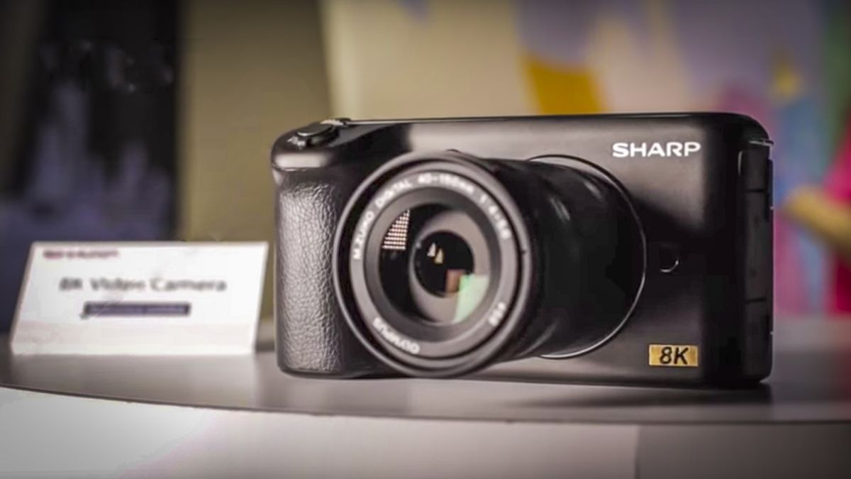 Move over Blackmagic: meet Sharp's 8K consumer cinema camera | TechRadar