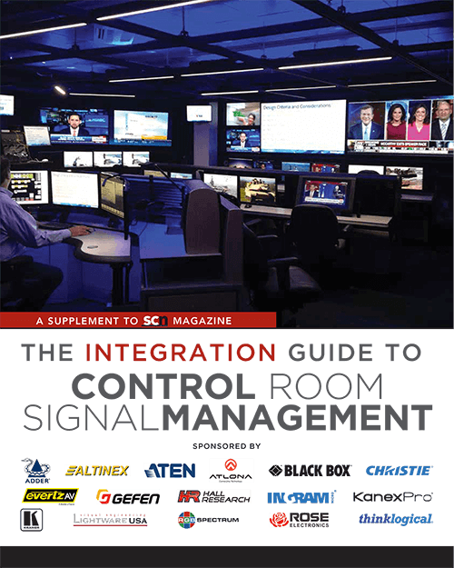 SCN—The Integration Guide to Control Room Signal Management | AVNetwork