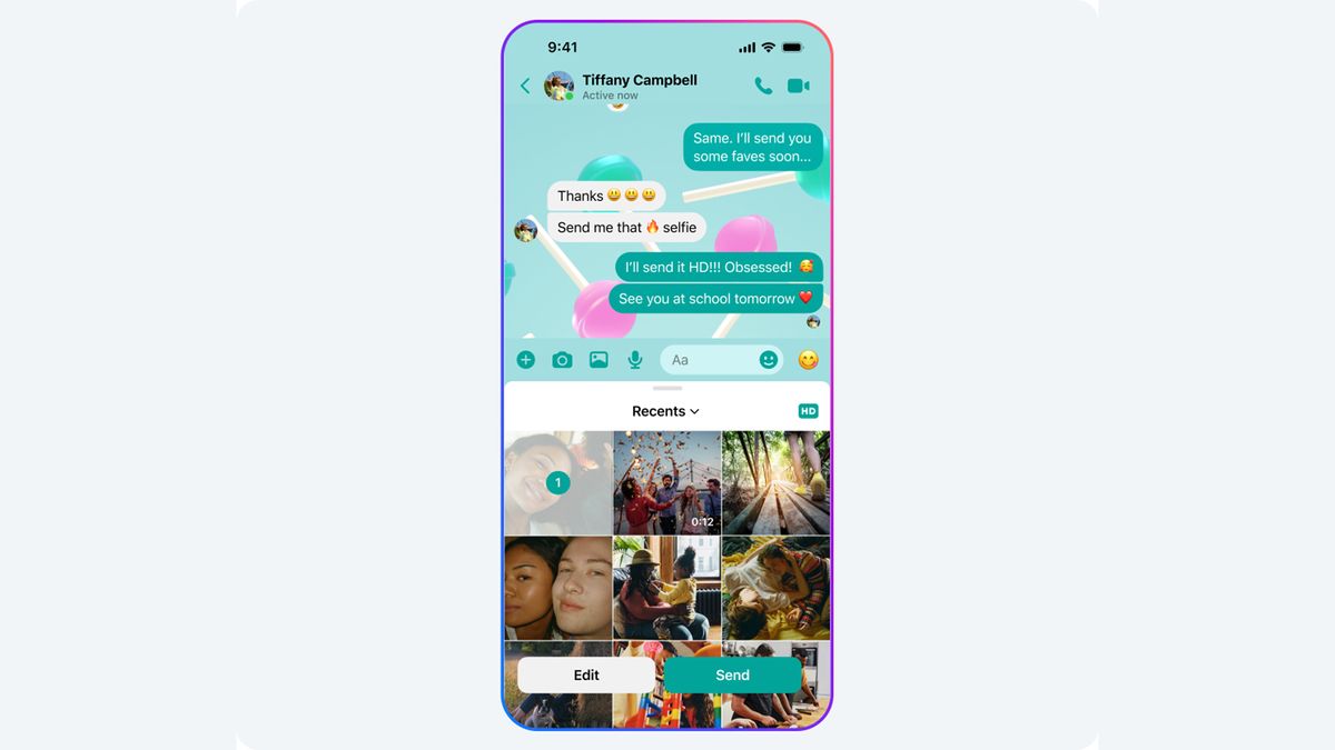 Goodbye low-quality images — new Meta Messenger update lets you send ...