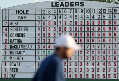 Did You Know The Masters Leaderboard Was Inspired By Fenway Park ...