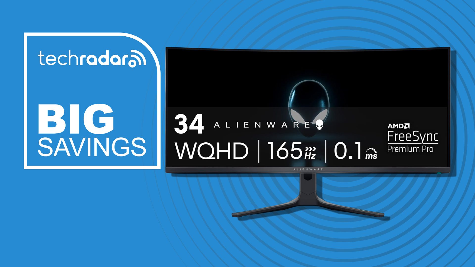 Alienware's impressive ultrawide QD-OLED monitor is $200 off | TechRadar