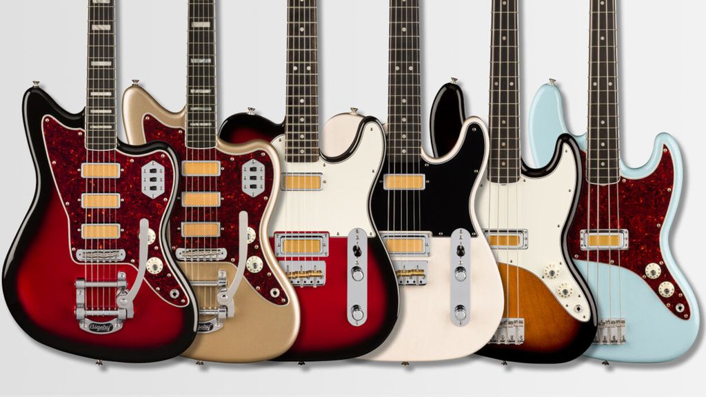 Fender Unveils New Gold Foil Series Jazzmaster, Telecaster and Jazz ...