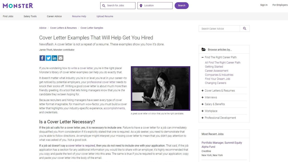 10 cracking cover letter examples | TechRadar