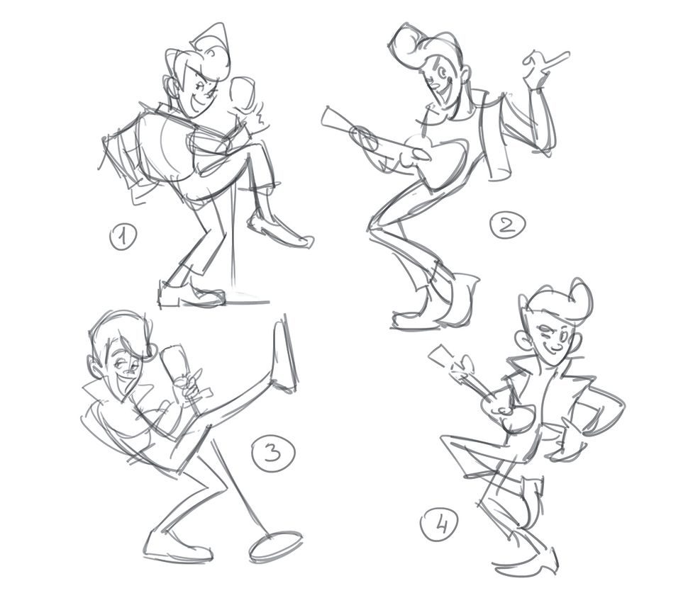 How to create a character design in Photoshop that rocks | Creative Bloq
