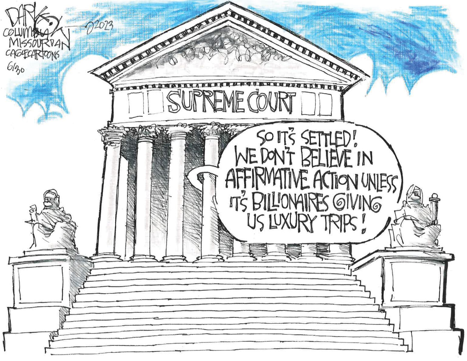 5 critical cartoons about the affirmative action ruling | The Week