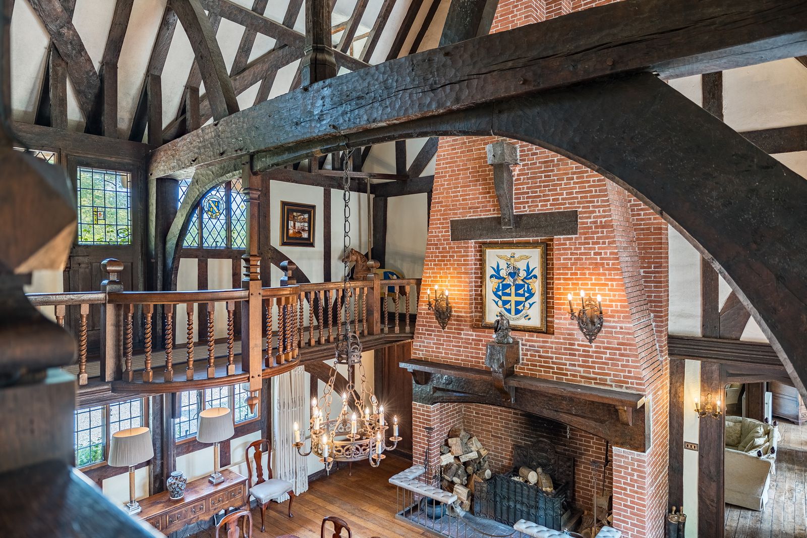 A manor house built for the British Empire Exhibition in London that ...