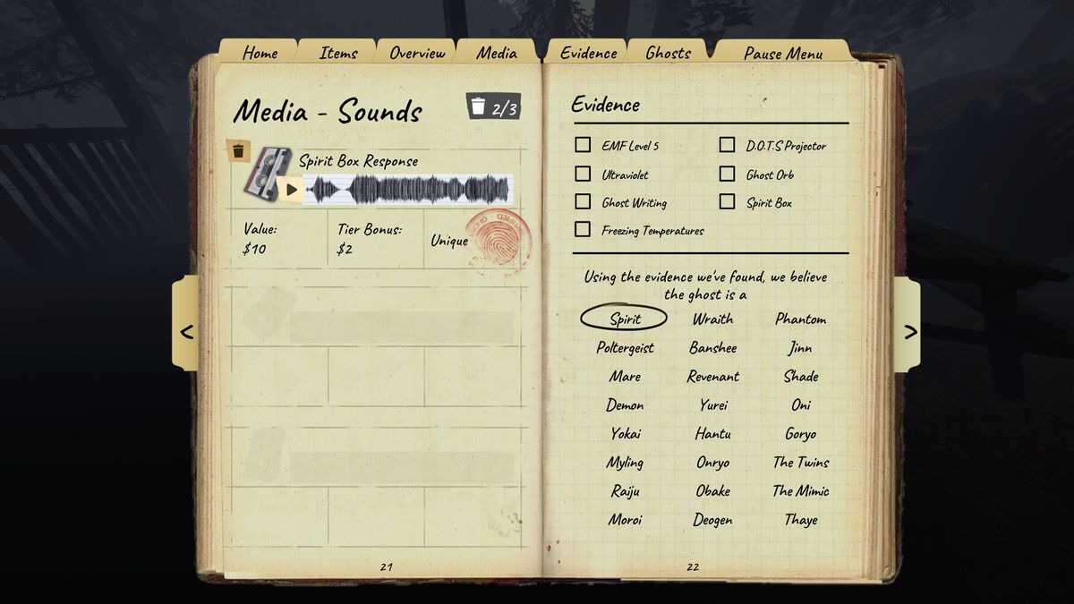 How to use the Sound Recorder in Phasmophobia | PC Gamer