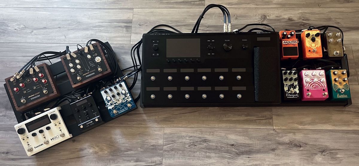 Jeff Schroeder reveals his epic post-Pumpkins pedalboard | Guitar World