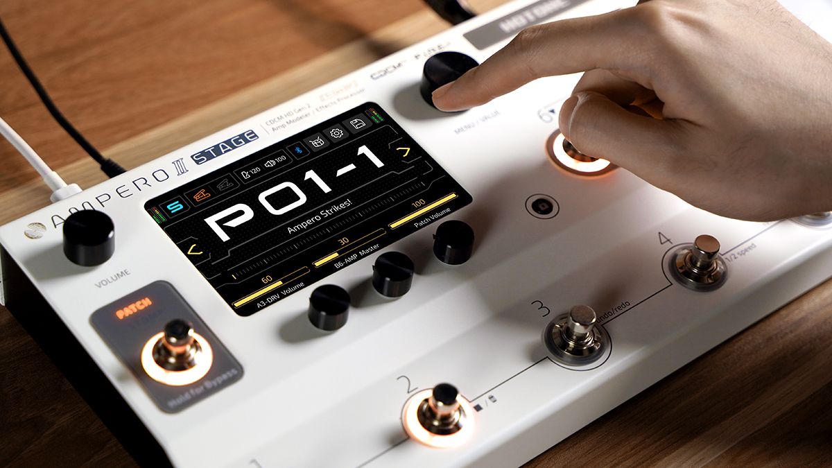Hotone launches next-generation Ampero II Stage multi-FX pedal | Guitar ...