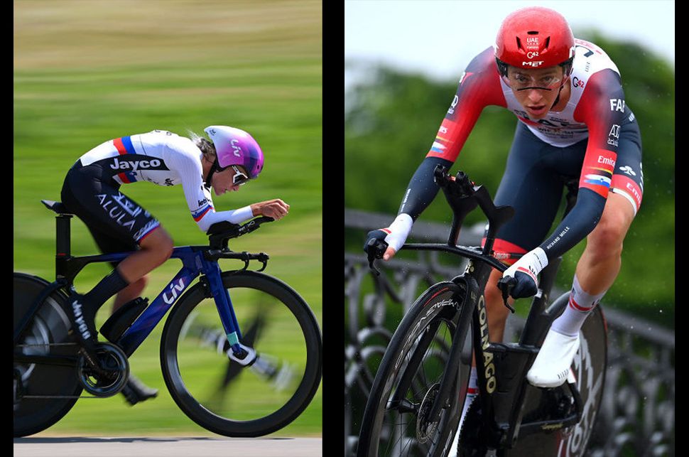 Tadej Pogacar and Urska Zigart dominate Slovenian time trial ...