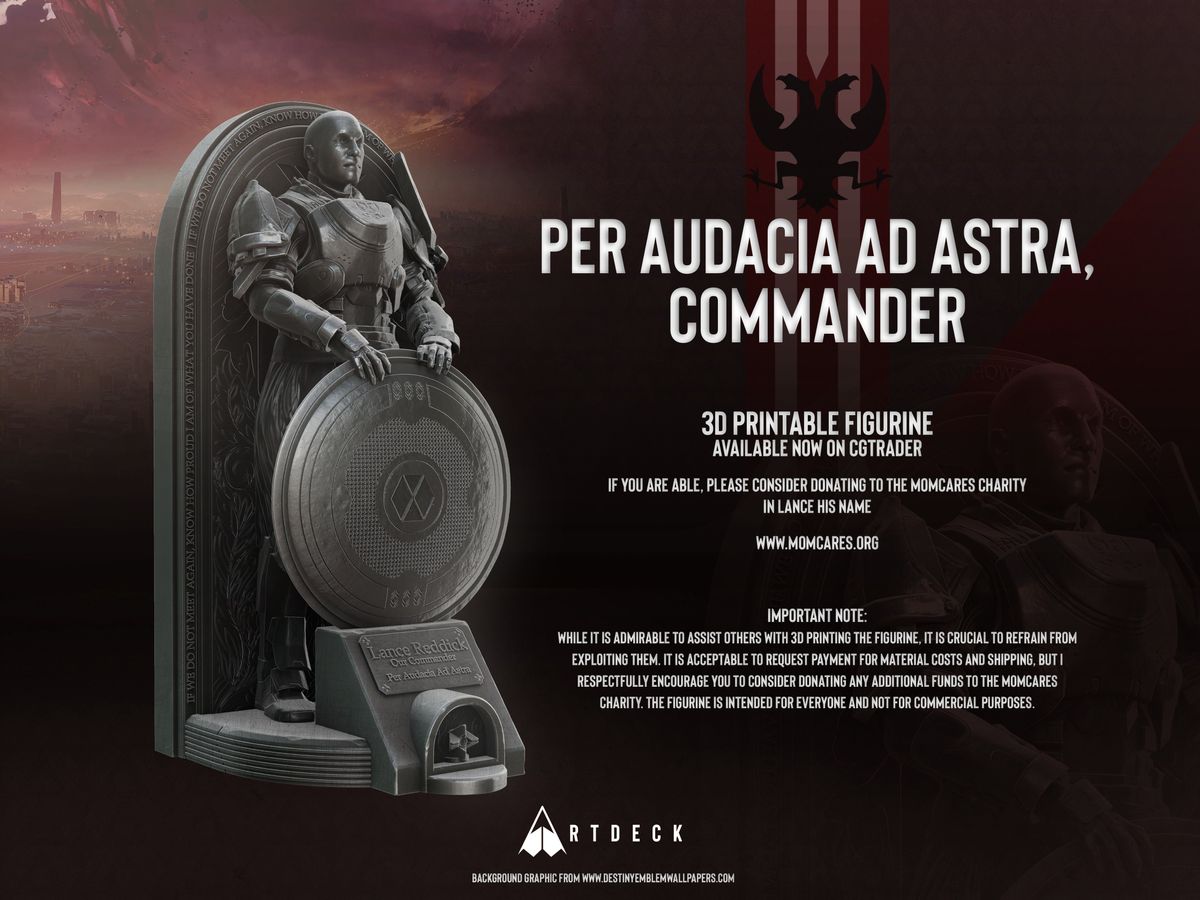 This fan tribute to Lance Reddick as Destiny's Commander Zavala is ...