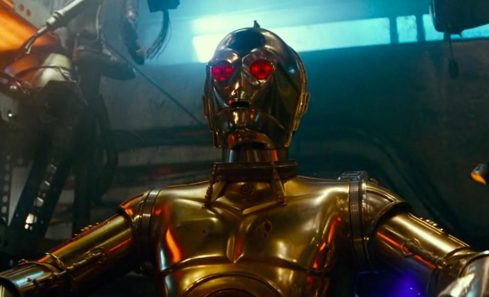Star Wars: The Rise Of Skywalker new trailer reveals C3P0 with red eyes ...