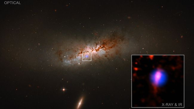 Galaxy's violent destruction was a 'black hole delivery service' | Space