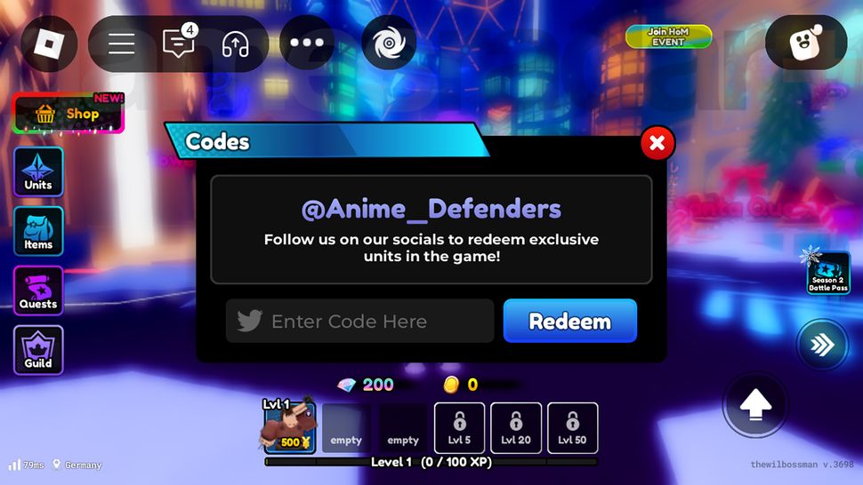 Anime Defenders codes (January 2026) | GamesRadar+