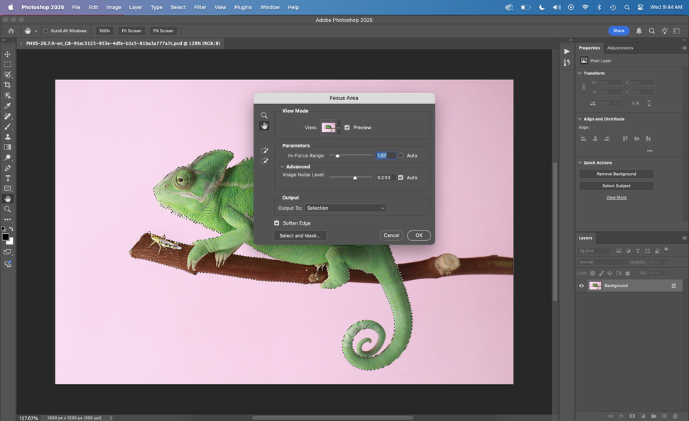 How to focus on an object in Photoshop | TechRadar