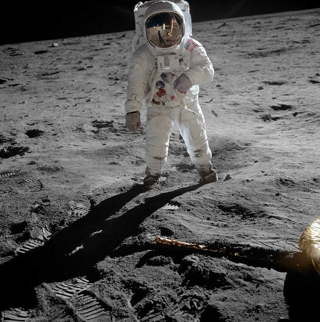 Apollo astronauts discovered the moon is covered in tiny orange glass ...