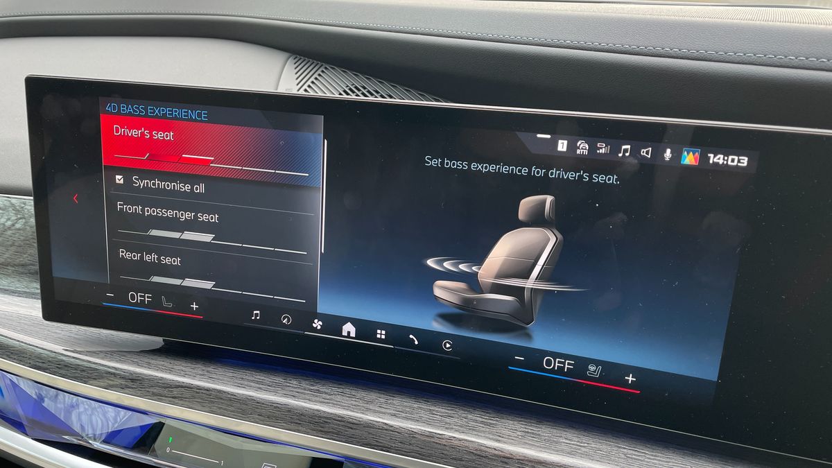 Bowers & Wilkins Diamond Surround Sound System (BMW 7 Series 2024 ...