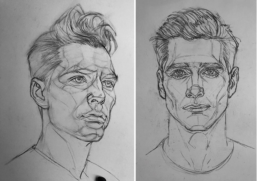 15 tips for drawing heads realistically - How to draw a head: A ...