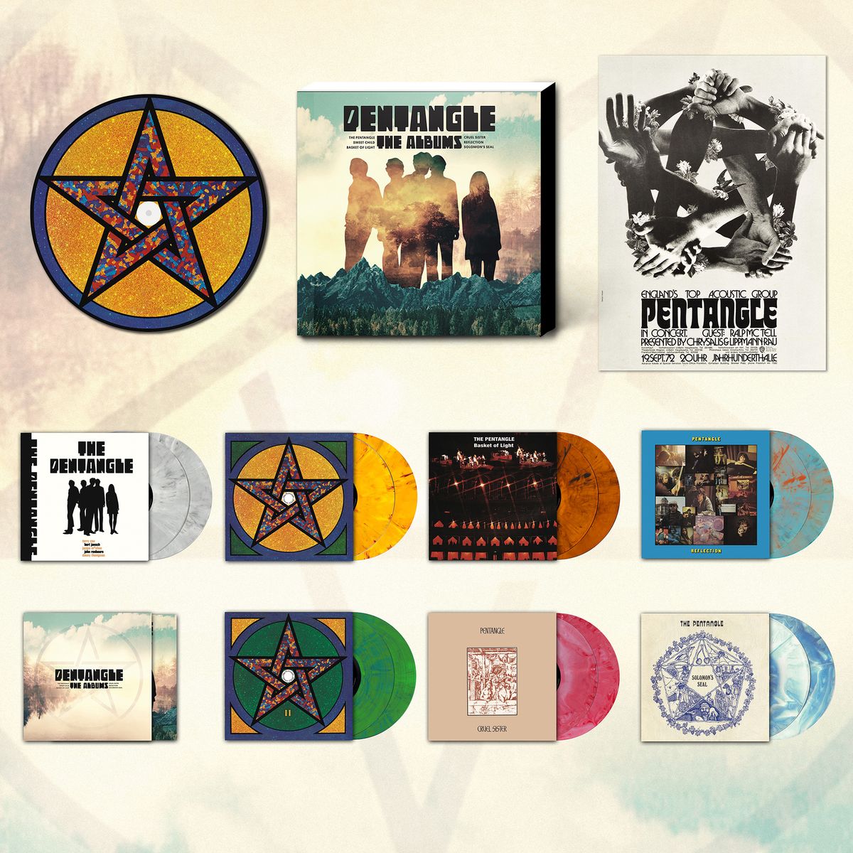 Pentangle The Albums: 1968-1972 box set to get first ever vinyl release ...