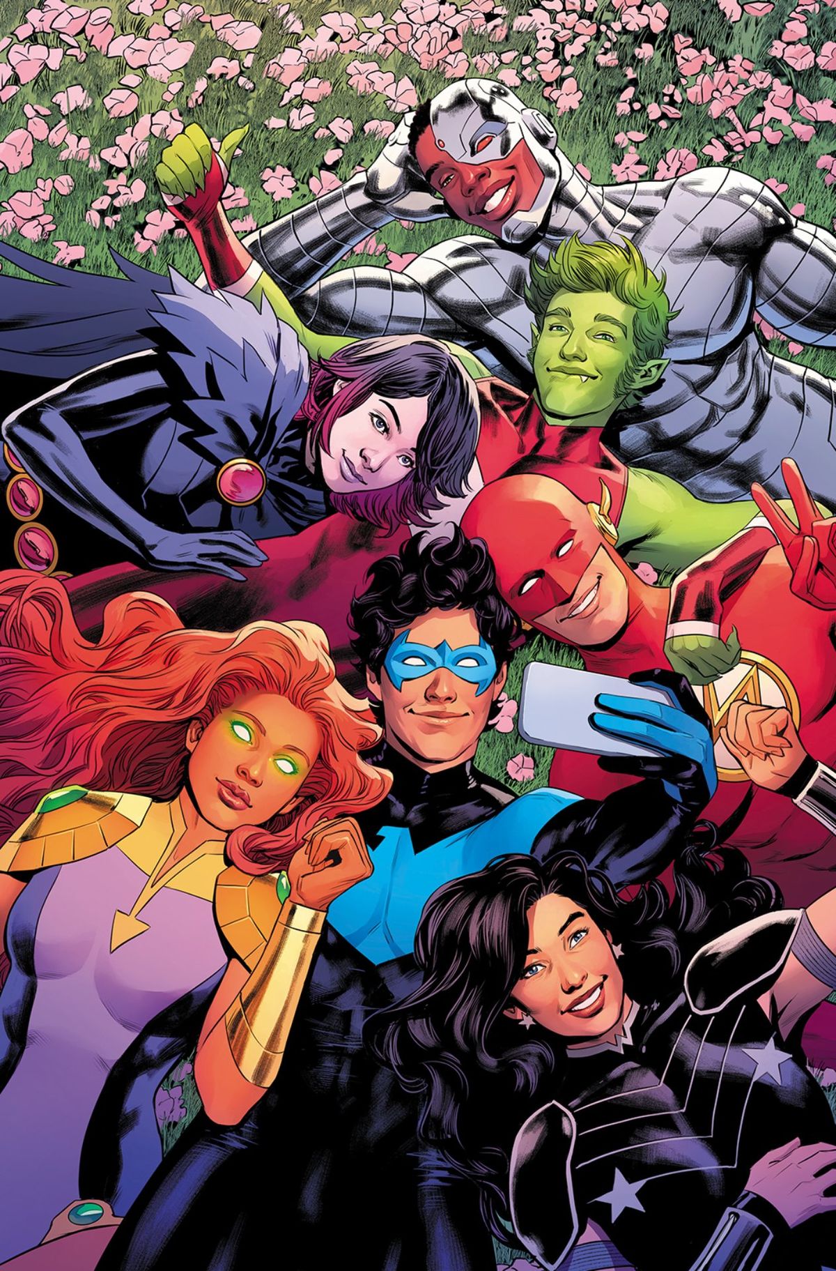 Nightwing #100 cover art celebrates Dick Grayson's long and colorful ...