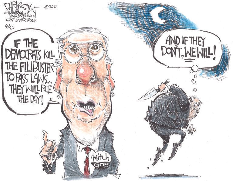 5 brutally funny cartoons about the Senate filibuster fight | The Week
