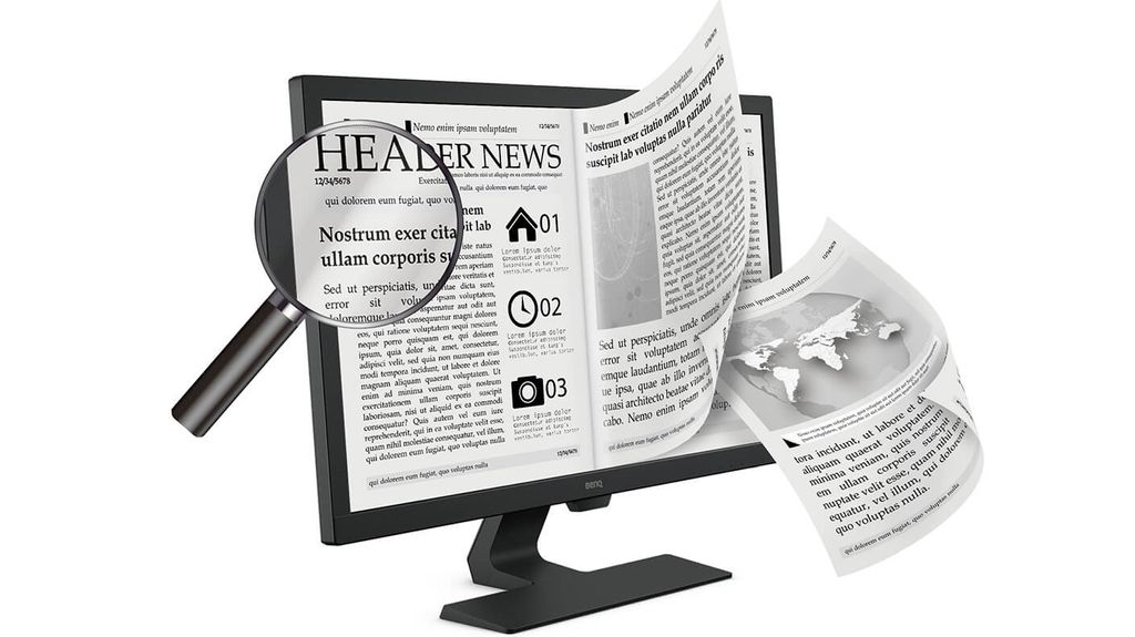 New BenQ monitors feature an 'ePaper' mode for easier reading | TechRadar