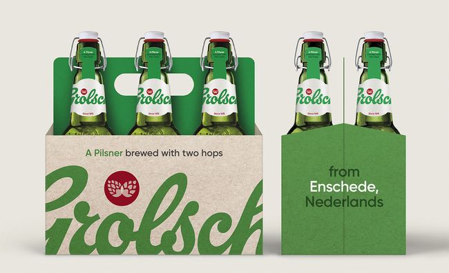 Grolsch rebrand focuses on the essentials | Creative Bloq