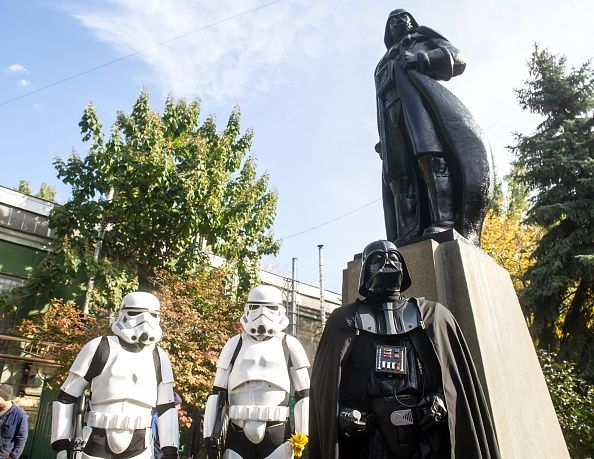 An artist transformed a Vladimir Lenin statue into Darth Vader | The Week
