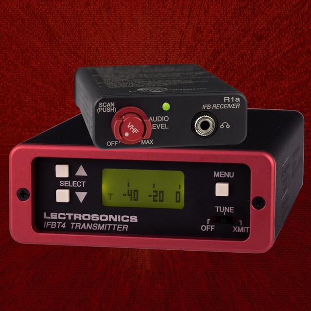 Lectrosonics Introduces the IFB-VHF Wireless System Including the IFBT4 ...