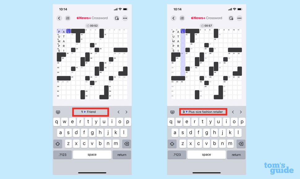 How to find crossword puzzles in the the iOS 17 News app | Tom's Guide